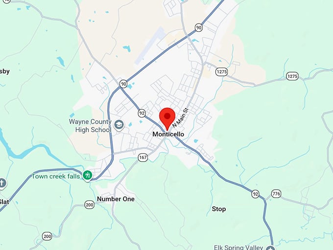 16. monticello ky map