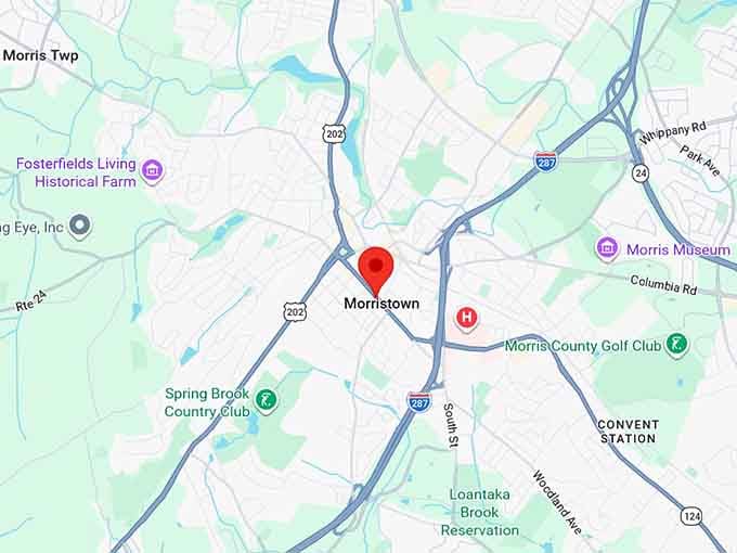 16. morristown nj map