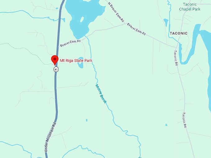 16. mount riga state park map