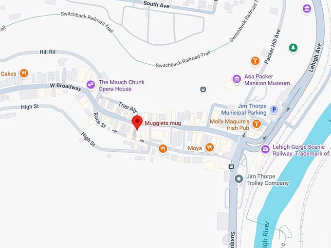 16. muggles mug map