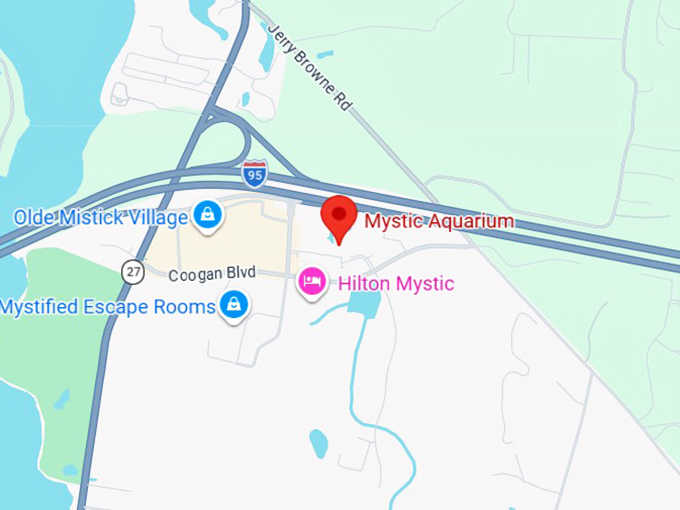 16. mystic aquarium map