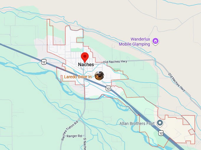 16. naches map