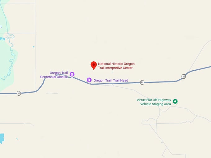 16. national historic oregon trail interpretive center map