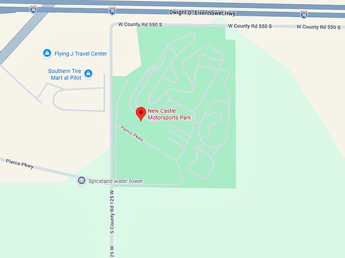 16. new castle motorsports park map