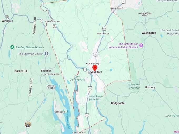 16. new milford map