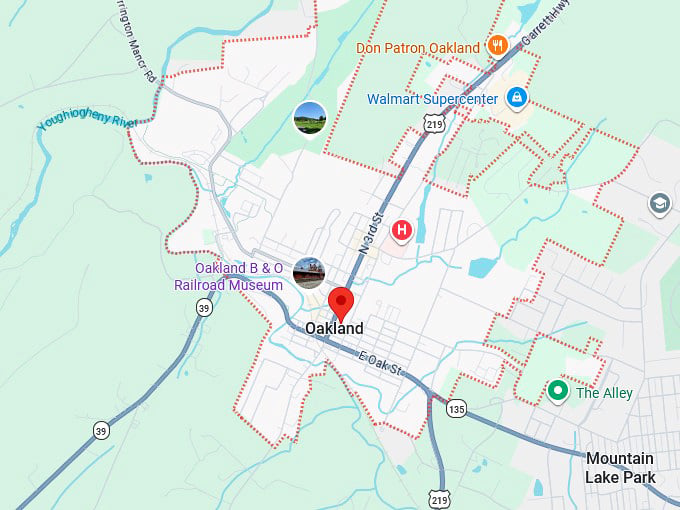 16. oakland map