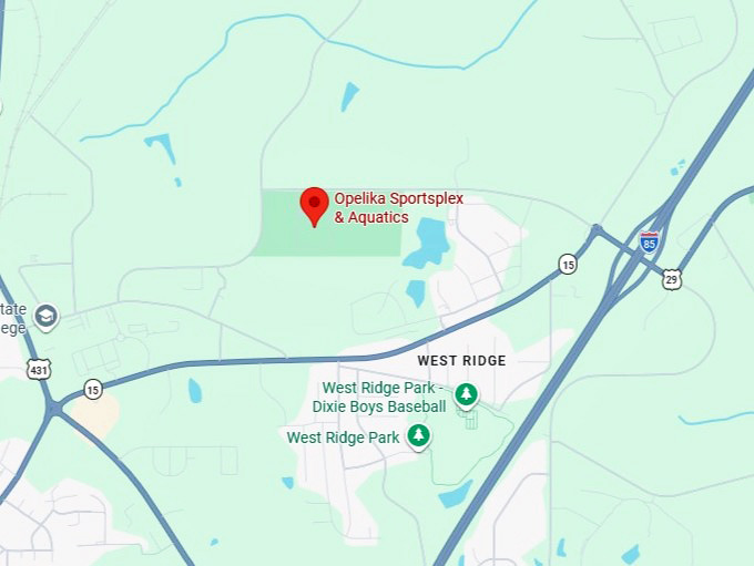 16. opelika sportsplex & aquatics map