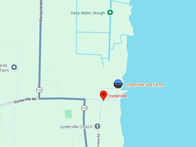 16. oysterville map