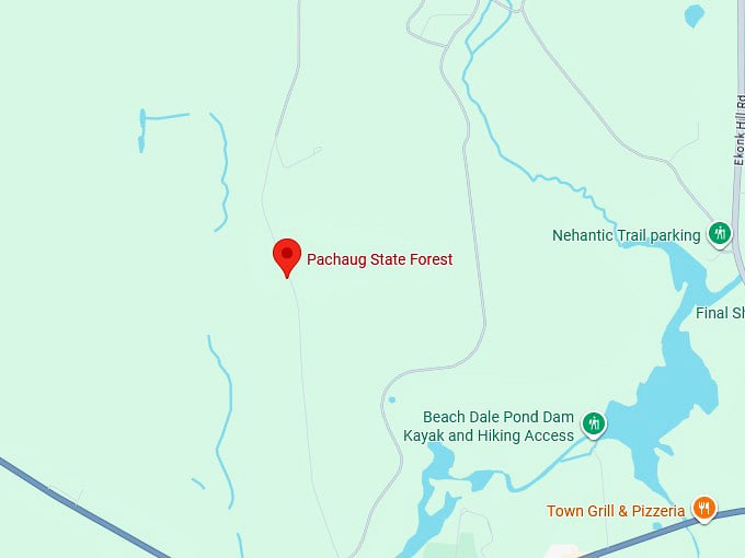 16. pachaug state forest map