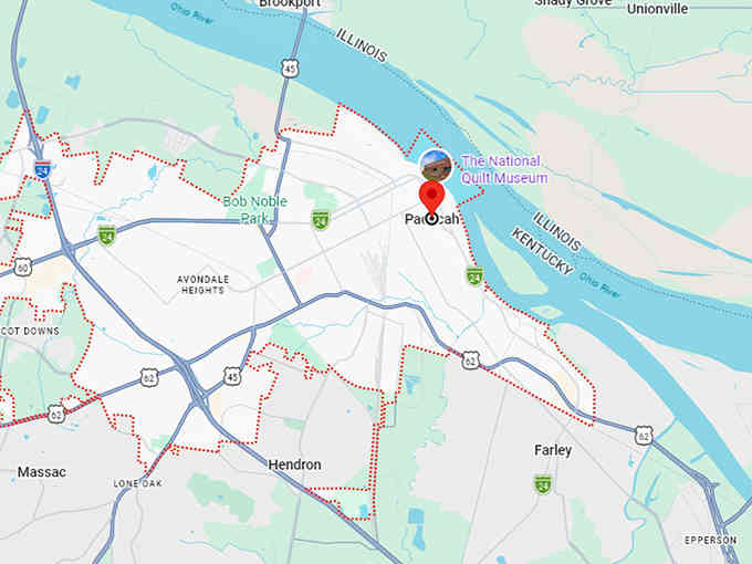 16. paducah ky map
