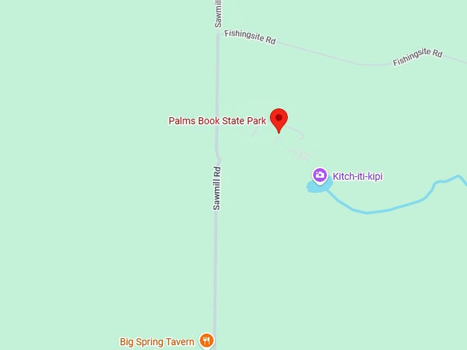 16. palms book state park map