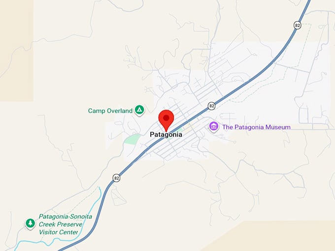 16. patagonia az map