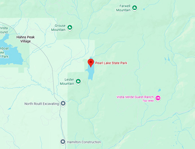 16. pearl lake state park map