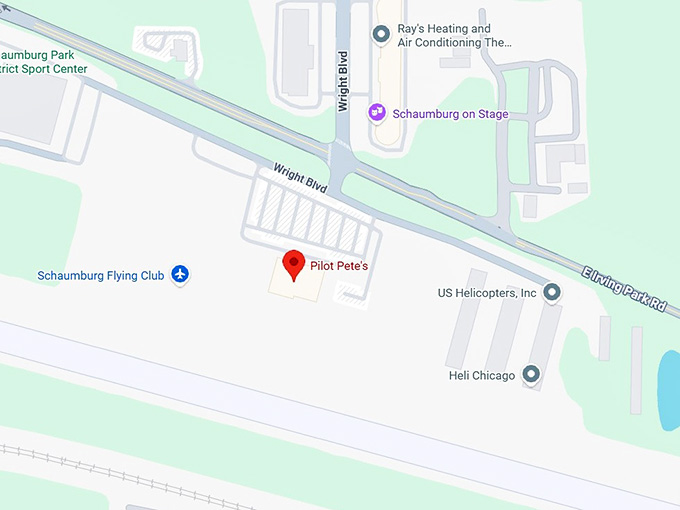 16. pilot pete's map