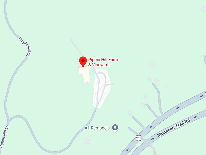 16. pippin hill farm & vineyards map