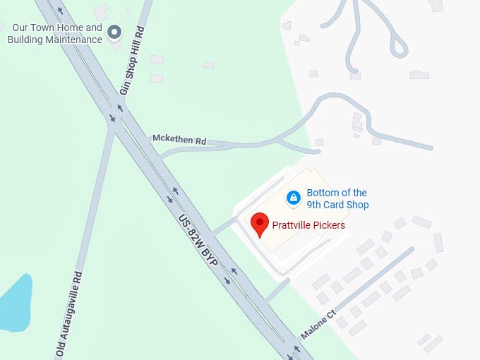 16. prattville pickers map