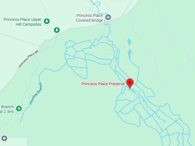 16. princess place preserve map