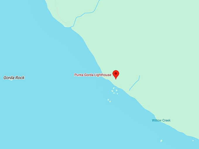 16. punta gorda lighthouse map