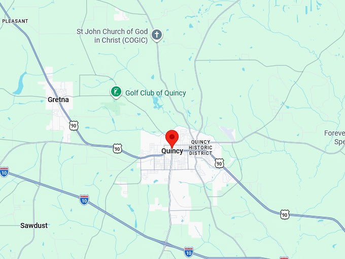 16. quincy fl map