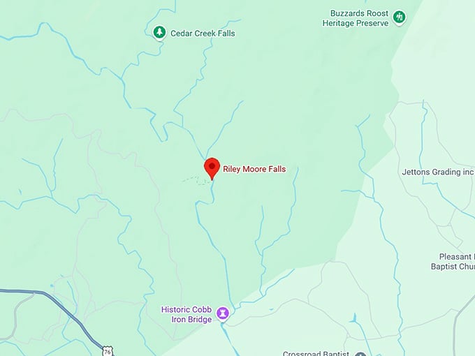 16. riley moore falls map