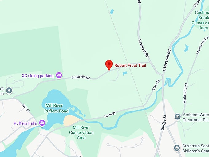 16. robert frost trail map