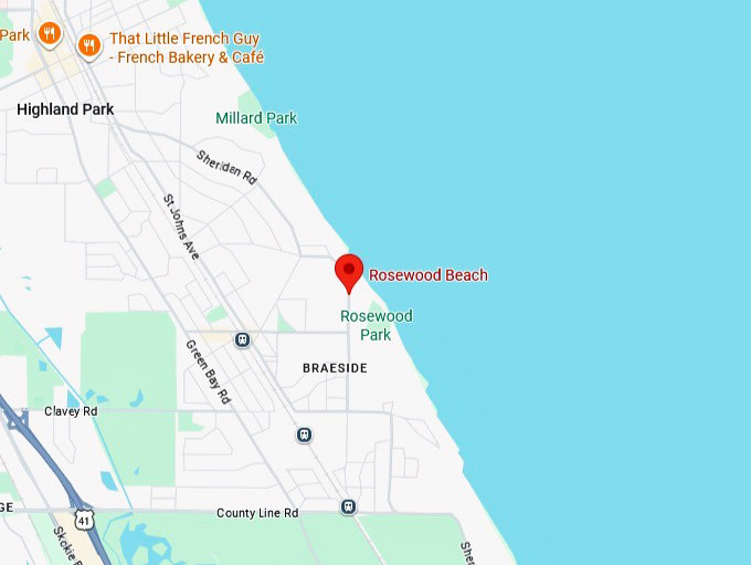 16. rosewood beach map