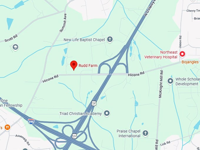 16. rudd farm map