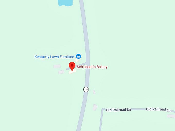 16. schlabach's bakery map