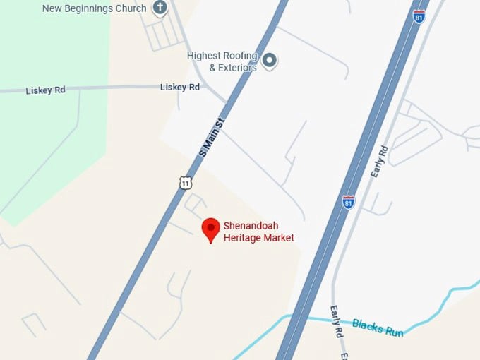 16. shenandoah heritage market map