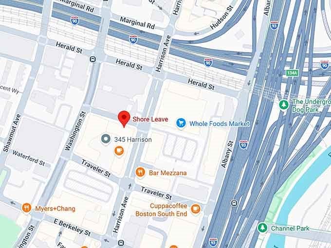 16. shore leave map