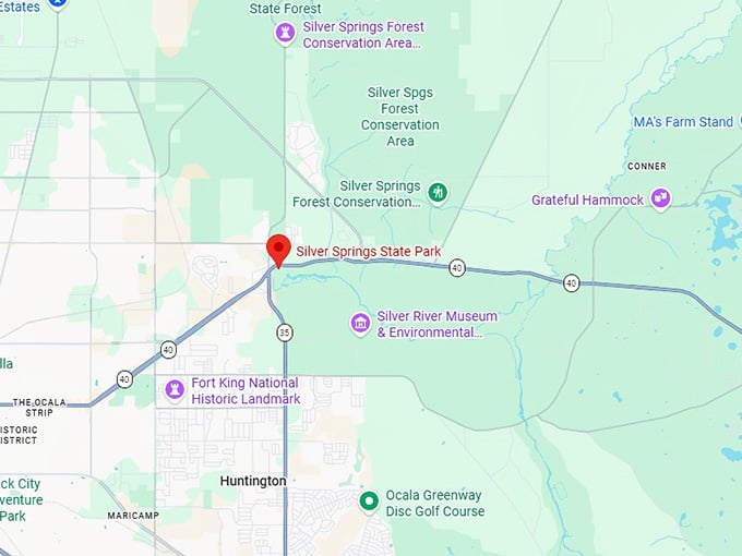 16. silver spring river trail map