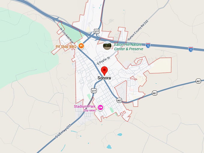16. sonora map