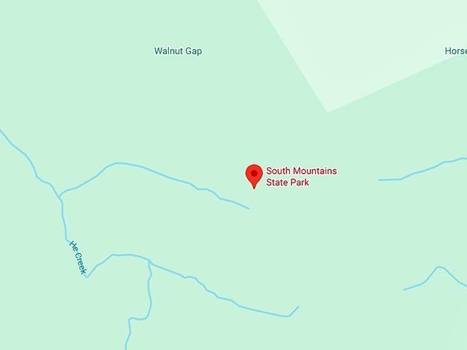 16. south mountain state park map