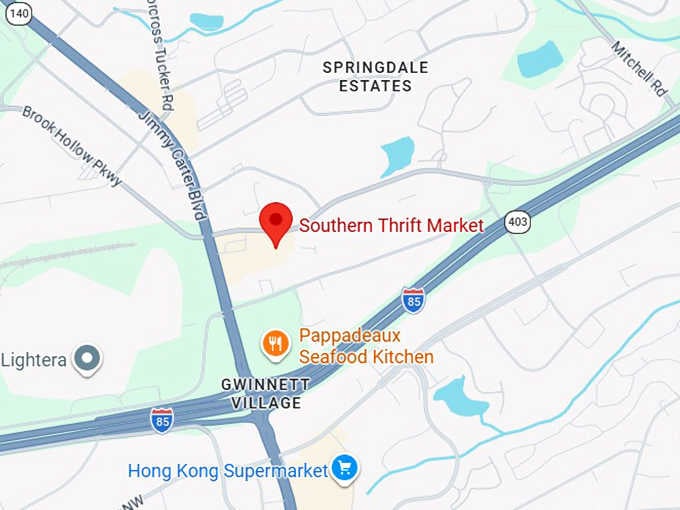 16. southern thrift market map