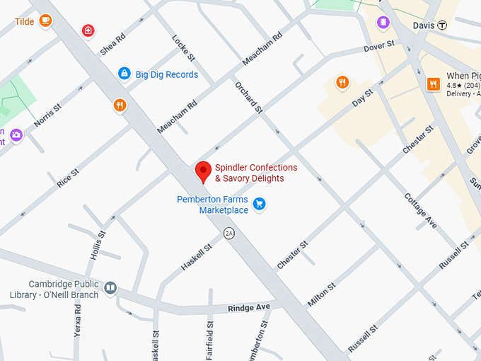 16. spindler confections & savory delights map