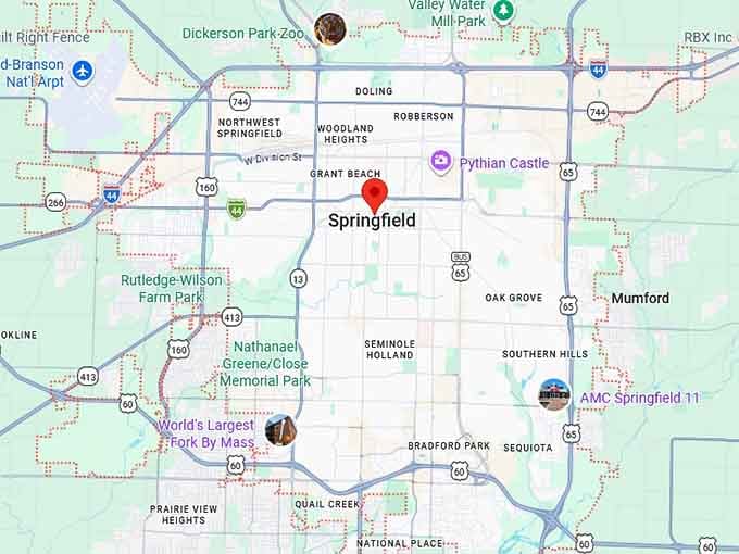 16. springfield map