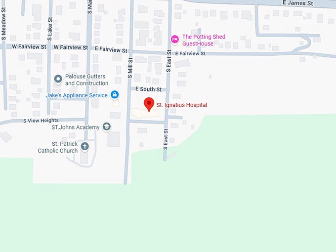 16. st. ignatius hospital map
