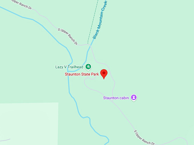 16. staunton state park map