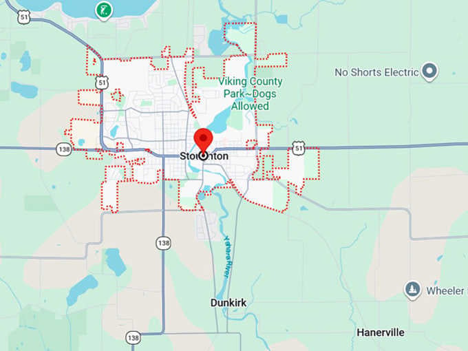 16. stoughton, wi map