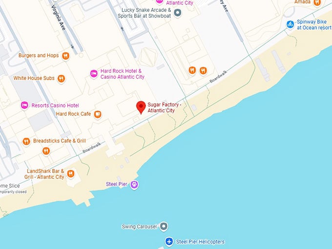 16. sugar factory atlantic city map