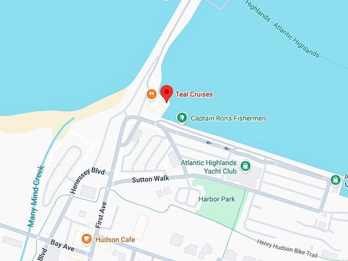 16. teal cruises map