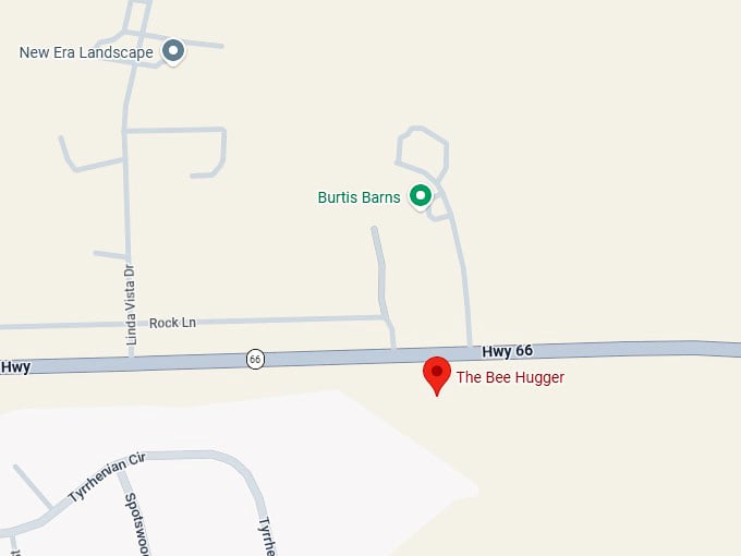 16. the bee hugger map