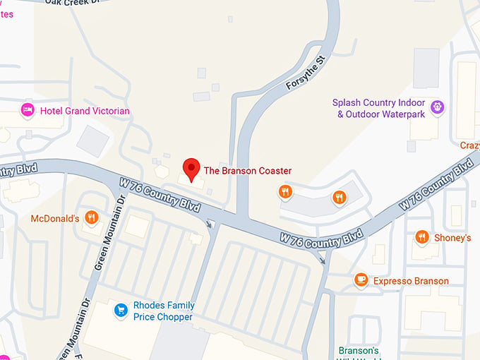 16. the branson coaster map
