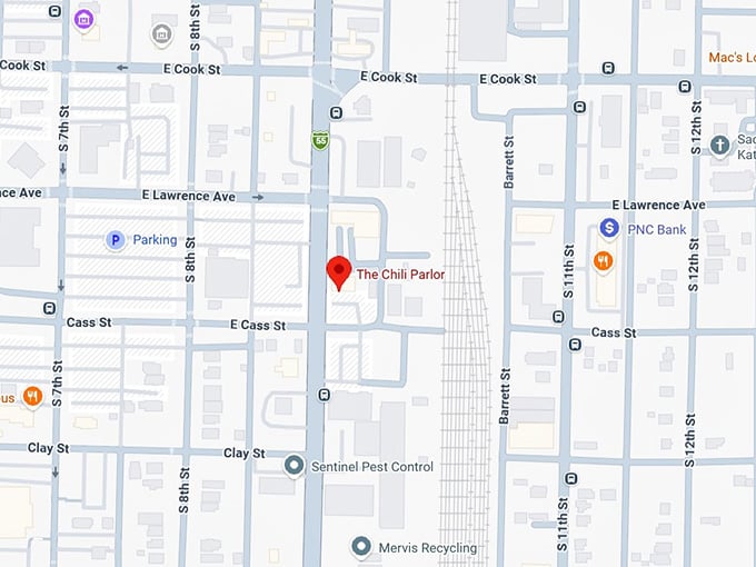 16. the chili parlor map