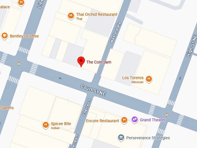 16. the coin jam map