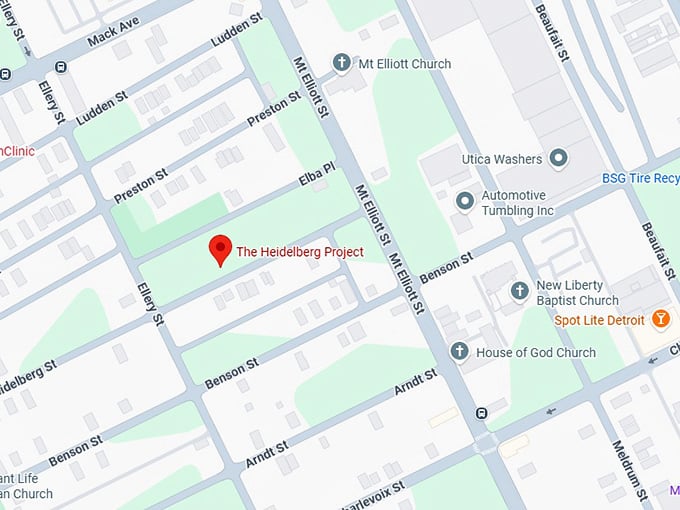 16. the heidelberg project map