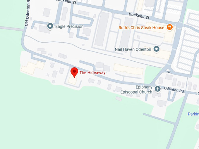16. the hideaway map