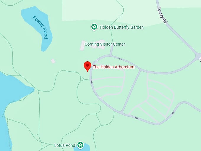 16. the holden arboretum map