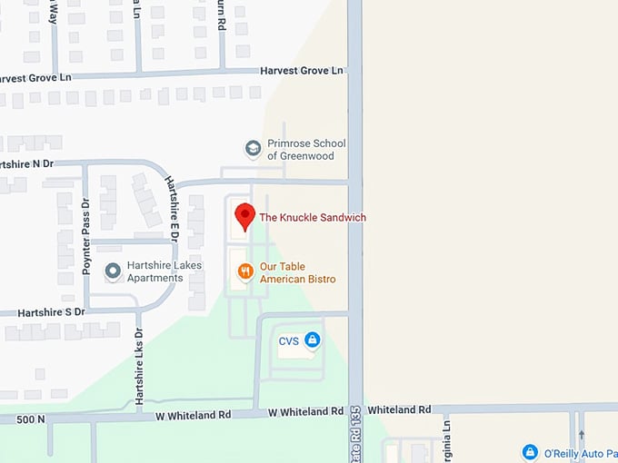 16. the knuckle sandwich map