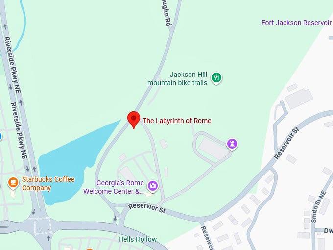 16. the labyrinth of rome map